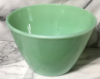 Fire King Jadeite Green Splash Proof Mixing Bowl - Etsy