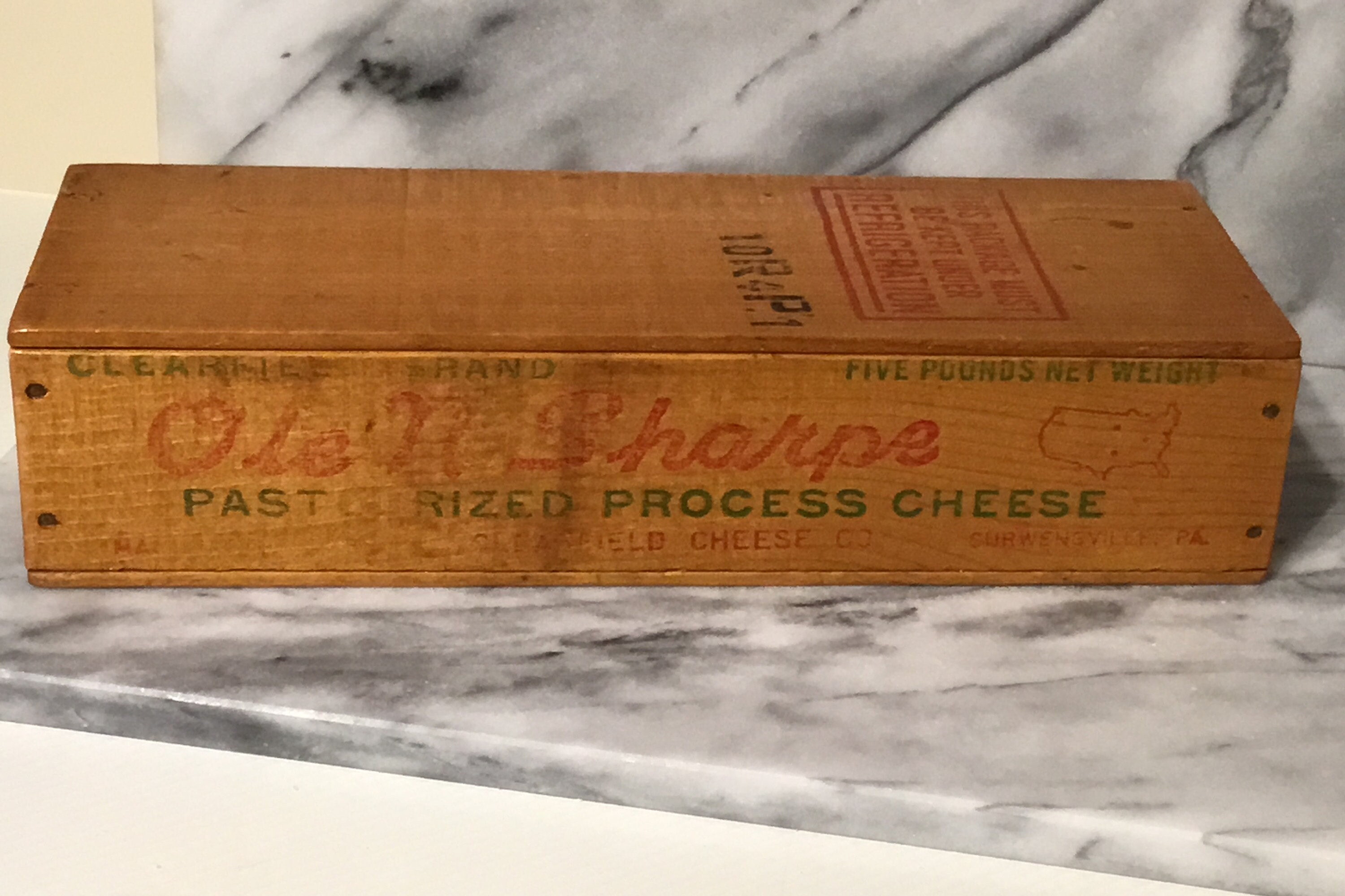 Government Cheese Packaging