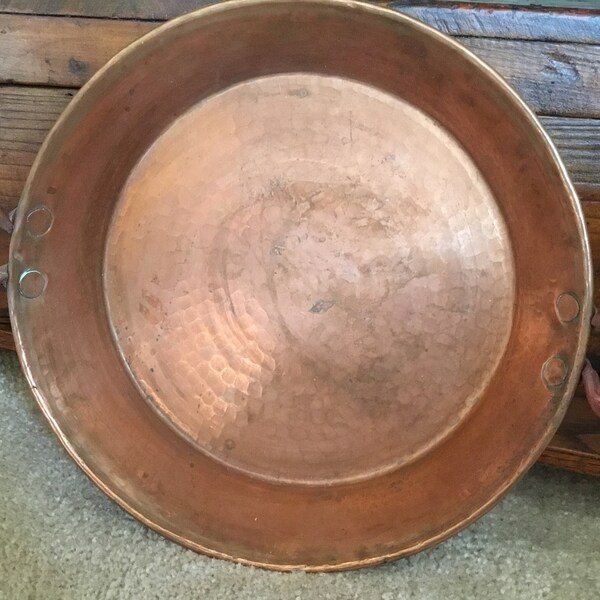 Antique Copper Pan - Etsy