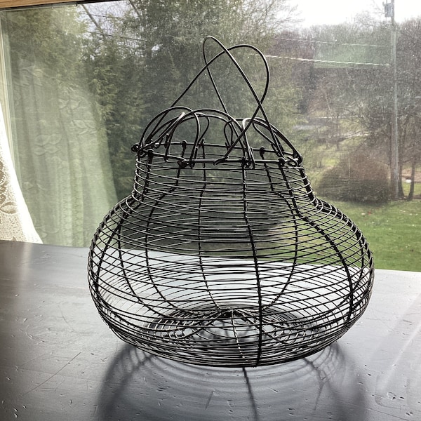 Wire Egg Basket - Etsy