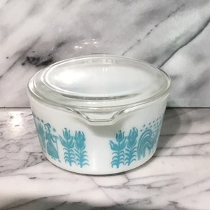 Pyrex Amish Butterprint Casserole 473 W/lid - Etsy