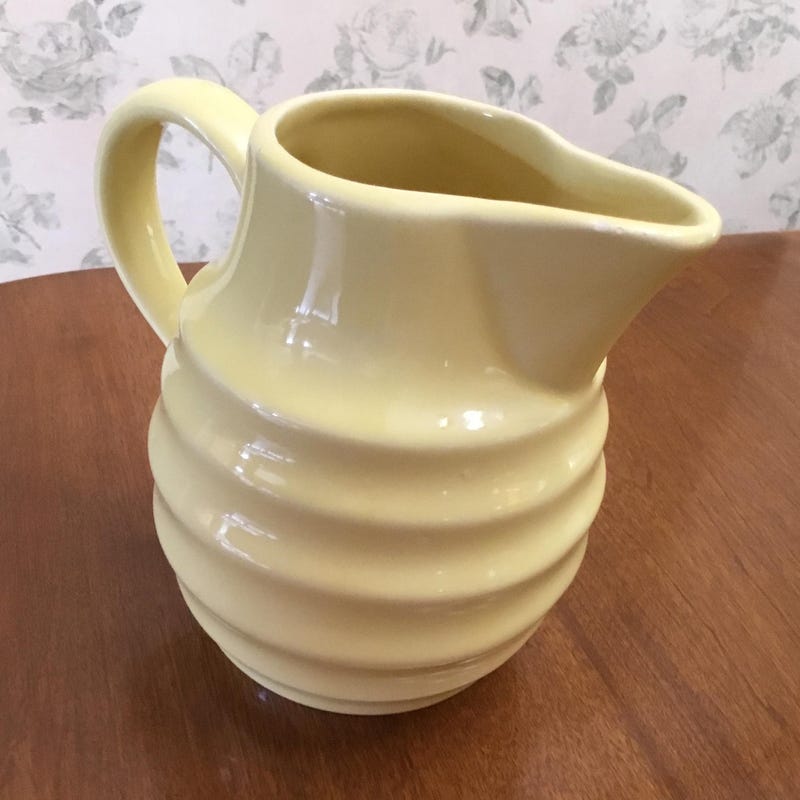 Vintage Beehive Pitcher - Etsy