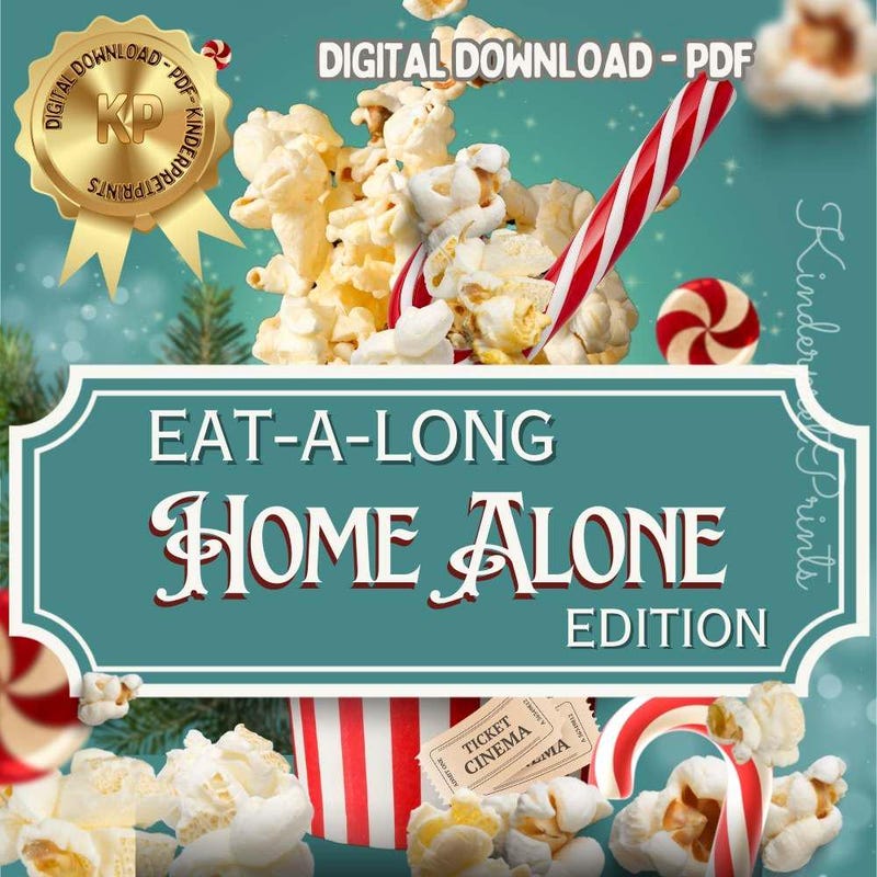 Home Alone Menu Printable - Etsy