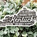 Kentucky Vinyl Sticker - Etsy