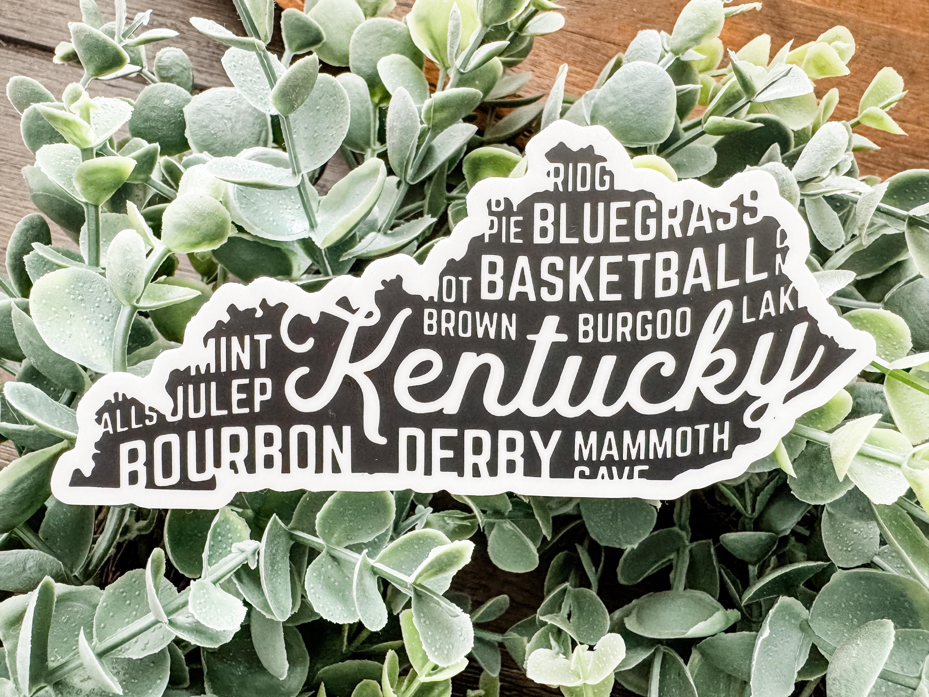 Kentucky Vinyl Sticker - Etsy