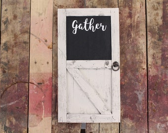 Mini barn door decor | Etsy