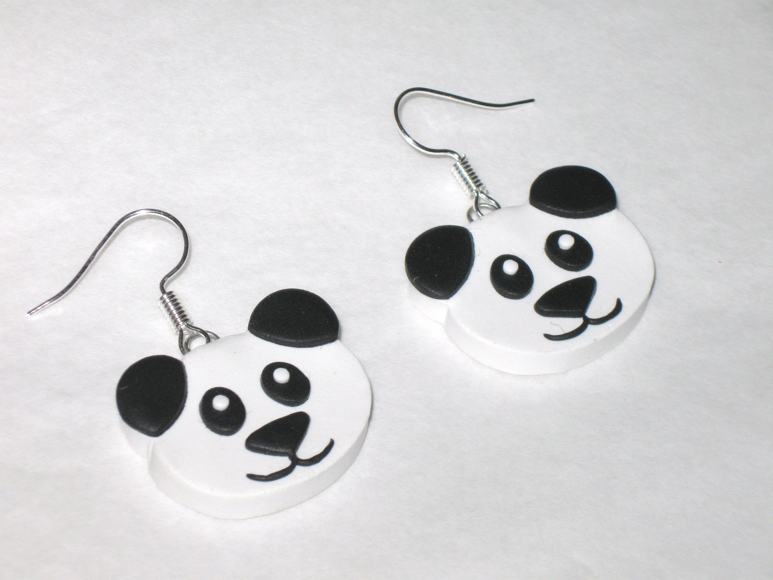 Panda EarringsPanda Bear EarringsBear EarringsCute Panda | Etsy