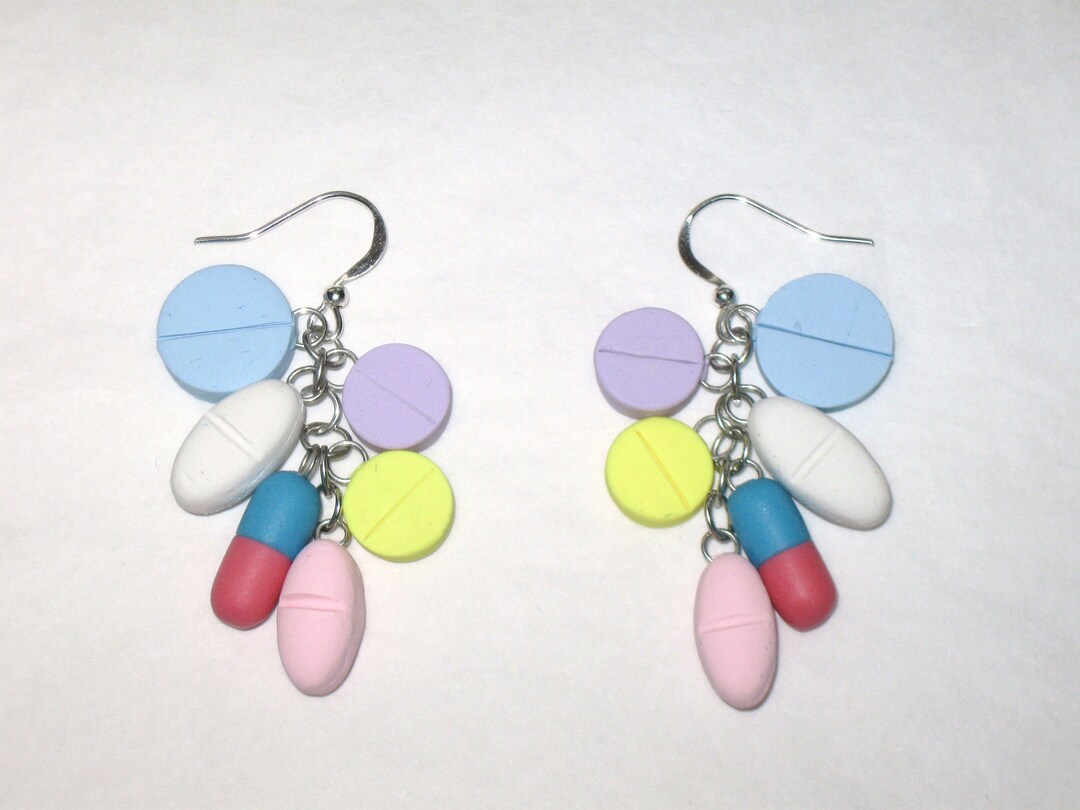 Pharmacy Earrings,pill Earrings,nurse Earrings,pharmacist Earrings ...