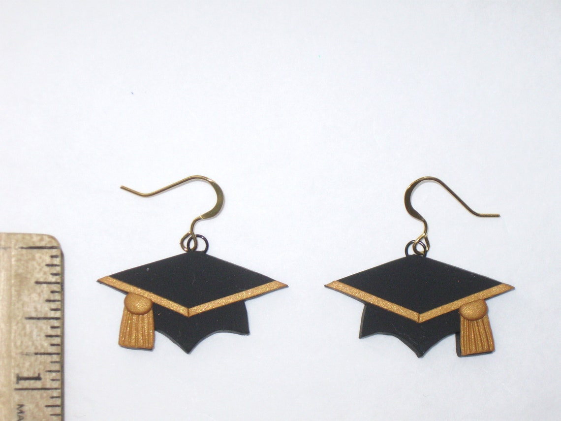 Graduation Cap Earrings,graduation Earrings,girl Graduation Gift ...