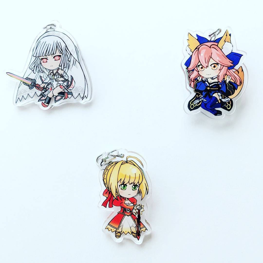 Fate Series Acrylic Charms (fate: Extella, Fate/stay Night) - Etsy
