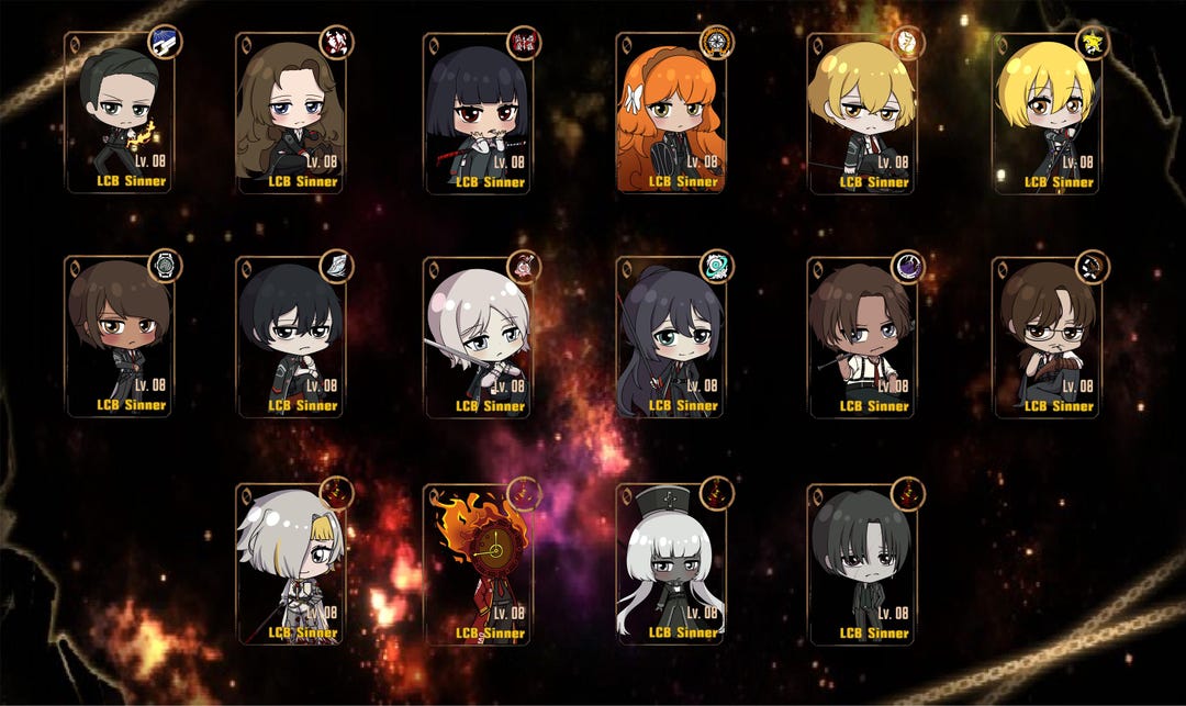 Limbus Company LCB Sinners - Identities Acrylic Charms(and Vergilius ...