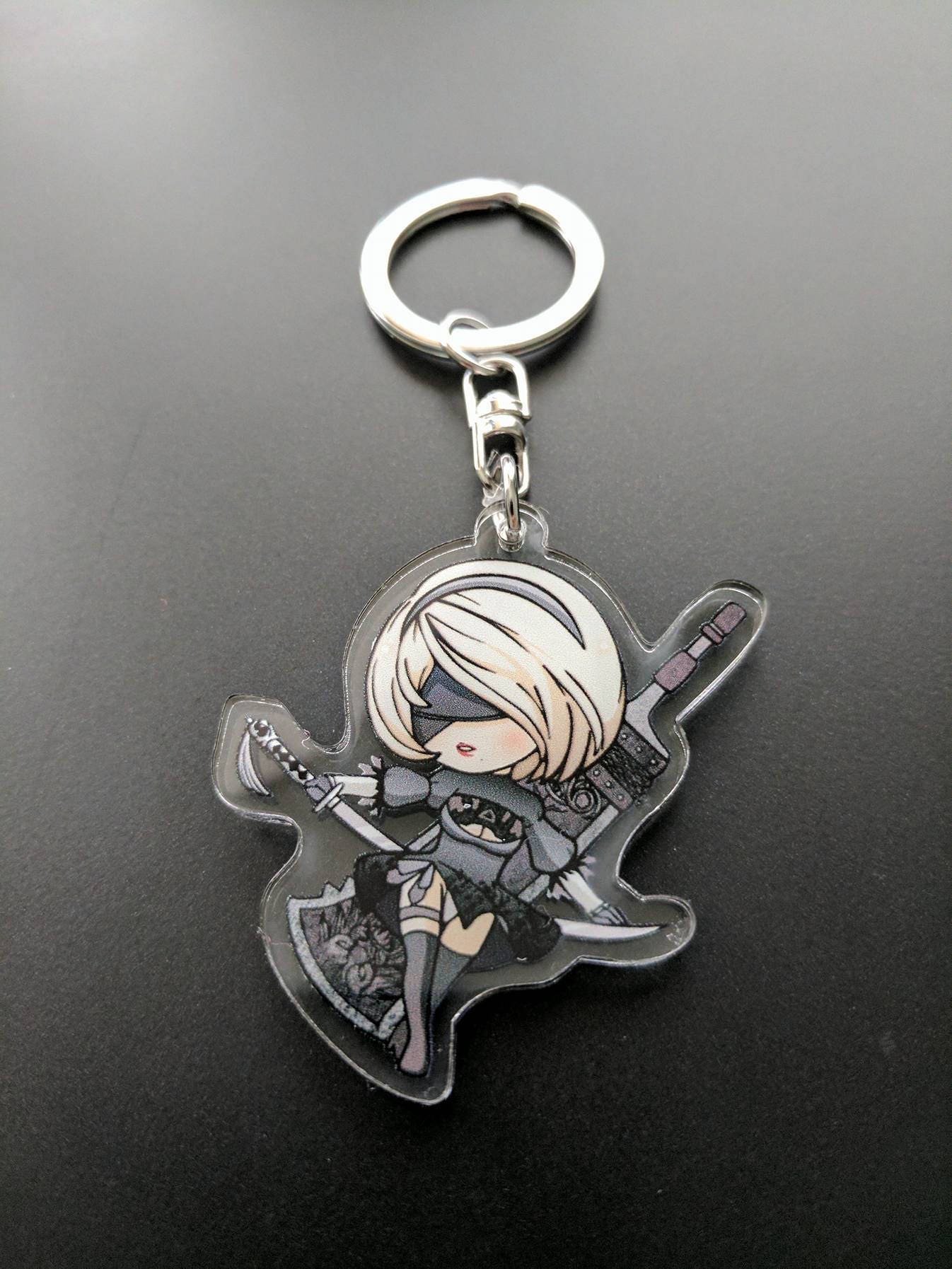 Nier Automata Chibi Acrylic Charms2b 9S A2 | Etsy