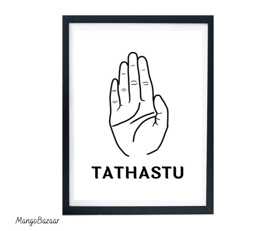 Tathastu Art Printable, Sanskrit Blessing Minimalist Indian Southasian ...
