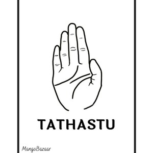 Tathastu Art Printable, Sanskrit Blessing Minimalist Indian Southasian ...