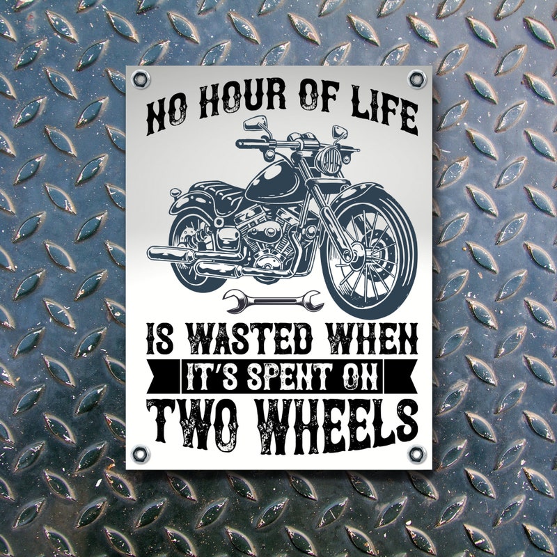 Motorcycle Sign - Etsy