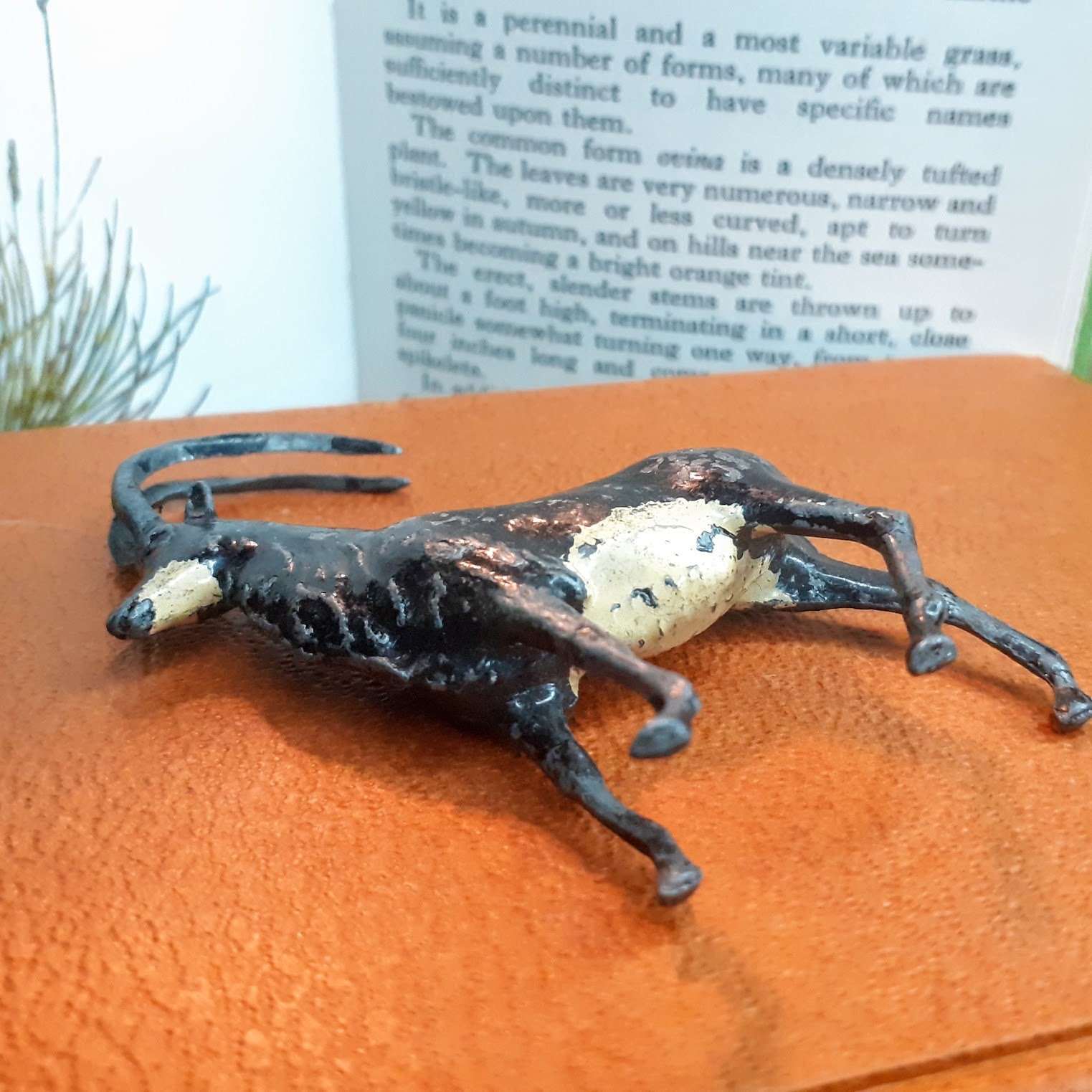 Vintage Sable Antelope Britains Zoo Cat No 945 1932 Hollow-cast Lead ...