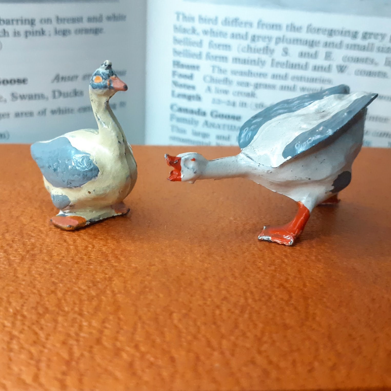 Vintage Pair Britains Angry Gander and Goose Cat No 519 and 520 1930 - Etsy