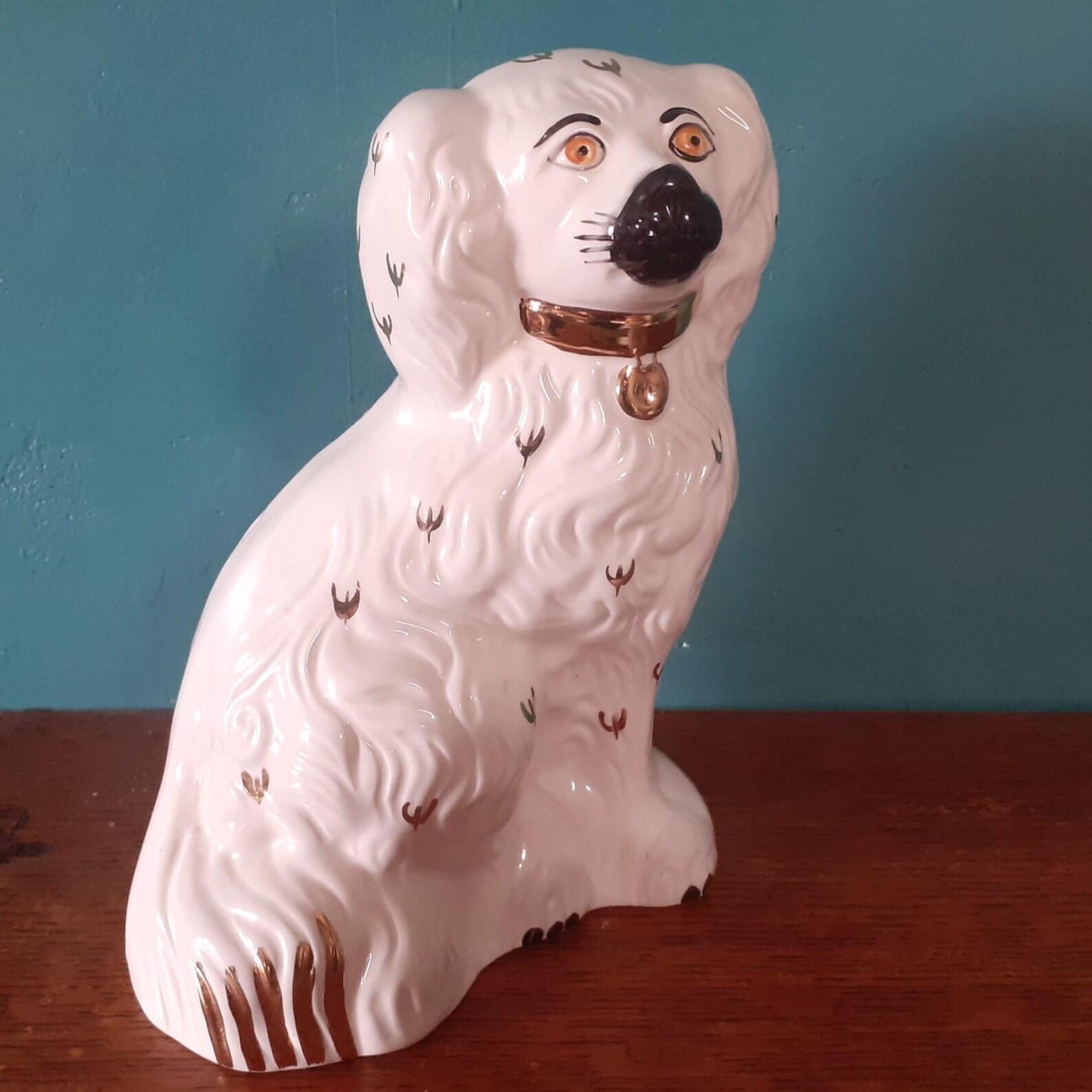 Mid-century Staffordshire 8" Wally Dogs - Royal Doulton Spaniels - 1378 ...