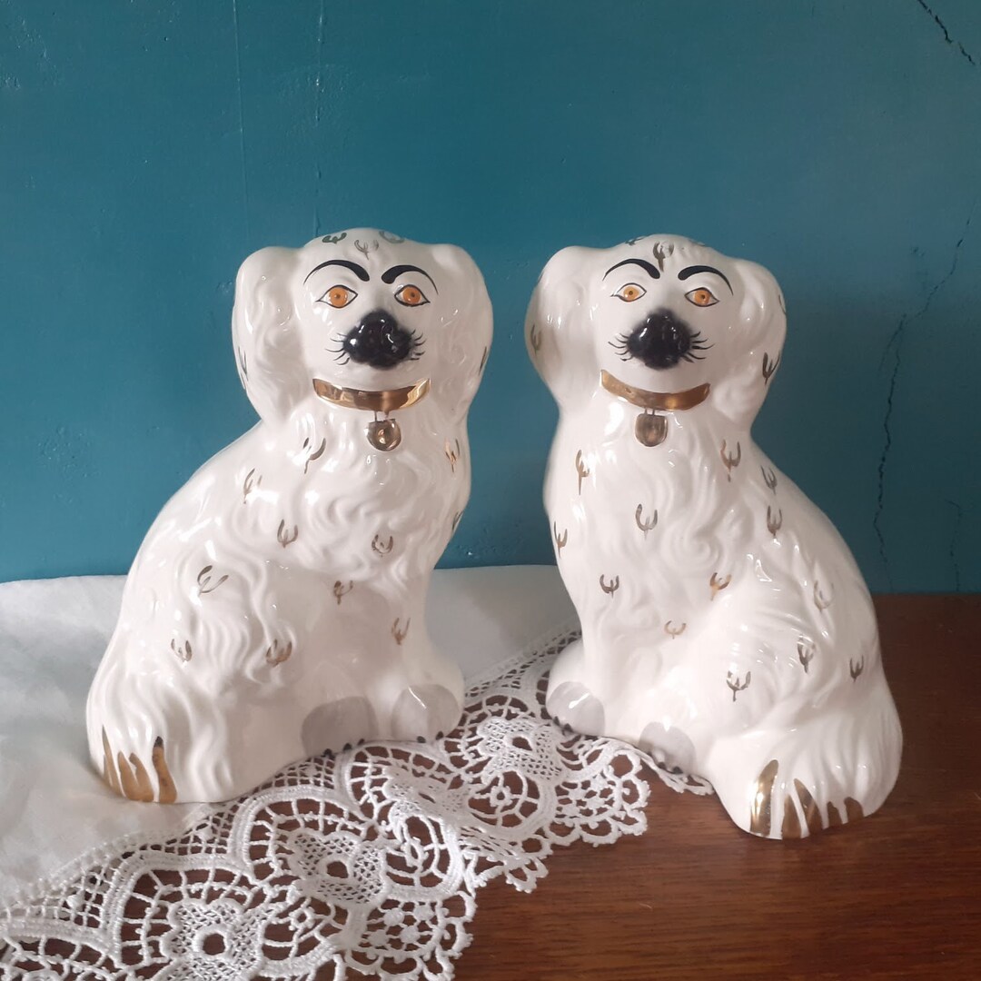 Mid-century Staffordshire 8 Wally Dogs Beswick Spaniels 1378-5 - Etsy