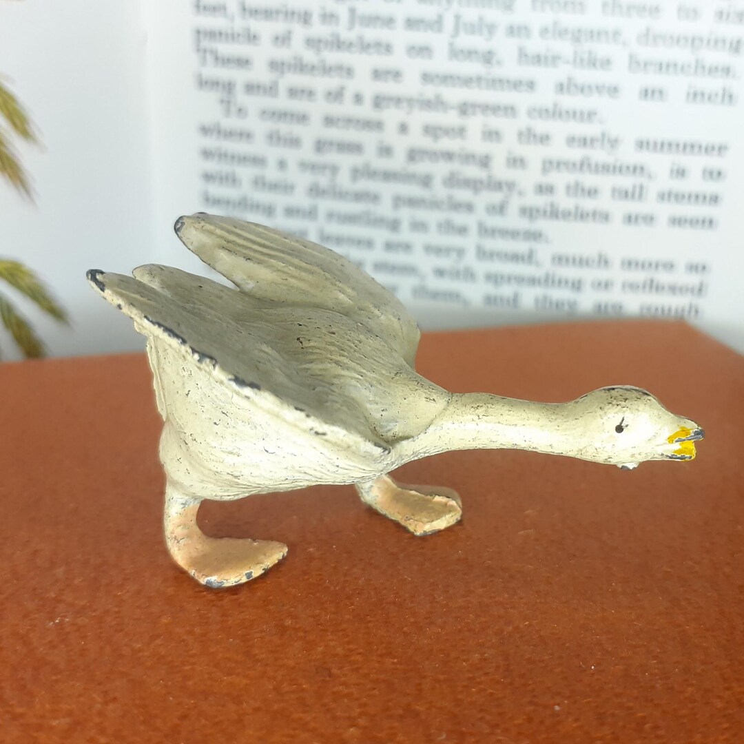 Vintage Angry Gander/goose Hollow-cast Toy - Etsy