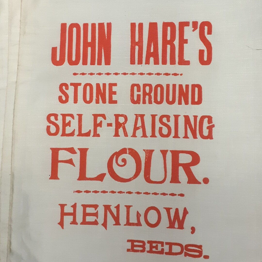 Vintage Flour Sack - John Hare's - Henlow, Bedfordshire - New Old Stock ...