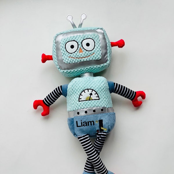 Stuffed Robot - Etsy
