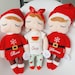 Personalized Christmas Soft Toy Dolls, Kids Ragdoll Gift, Baby First ...