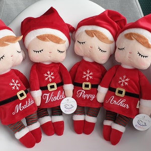 Personalized Christmas Soft Toy Dolls, Kids Ragdoll Gift, Baby First ...
