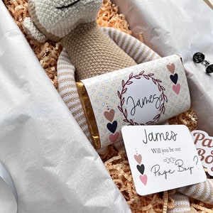 Page Boy Personalised Gift Box Cute Page Boy Proposal, Thank You ...