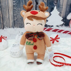 Personalized Christmas Soft Toy Dolls, Kids Ragdoll Gift, Baby First ...