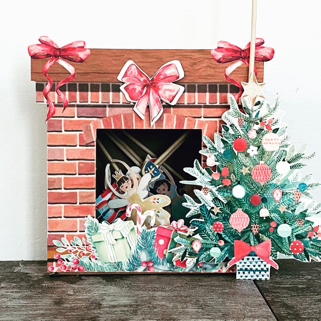 Marionette Theater Set of Cardboard Puppets Theater Box Christmas ...