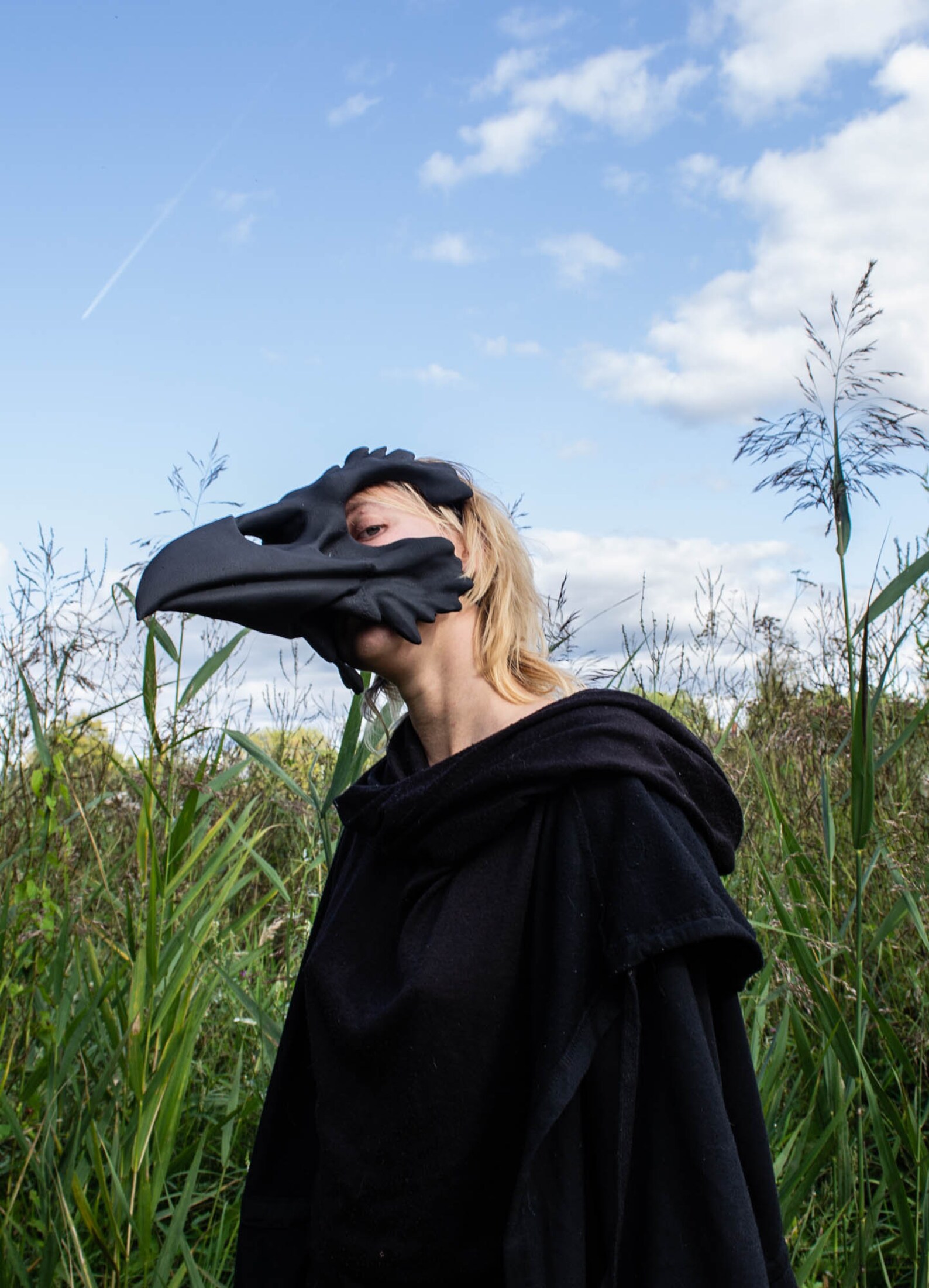 Dark Raven Mask / Raven Skull Macabre Mask Gothic Mask | Etsy