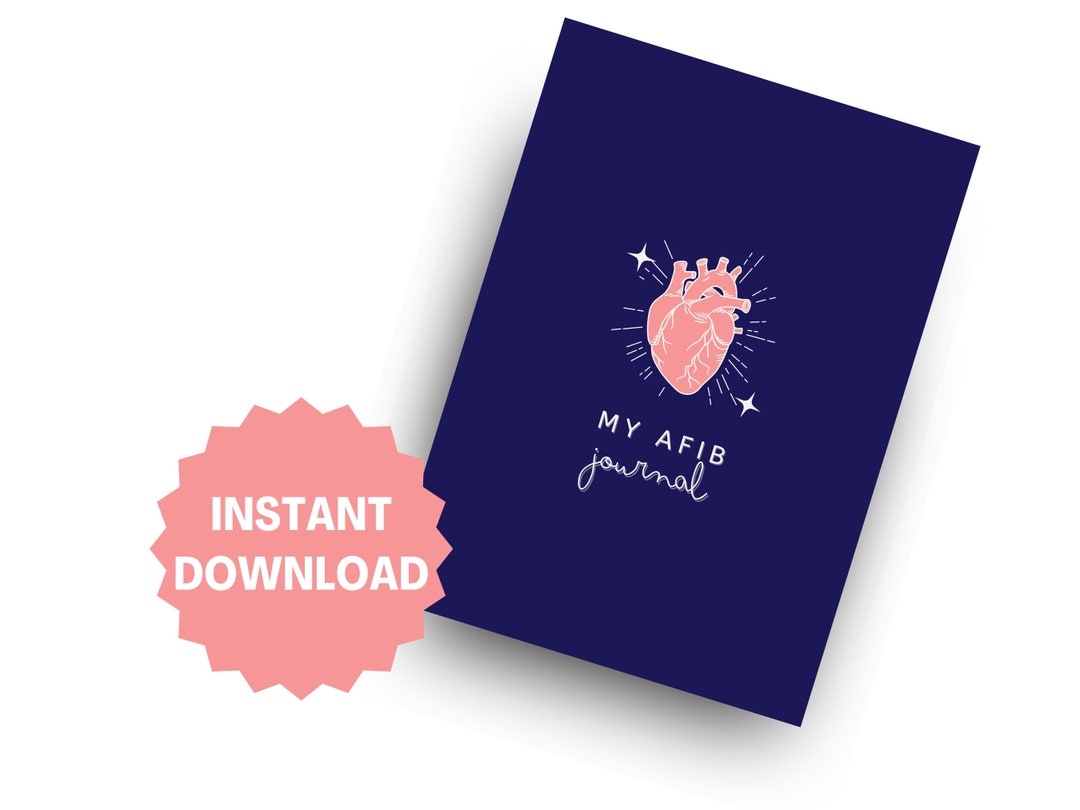 Afib & Heart Health Journal: 6-month Episode Tracker (printable) - Etsy