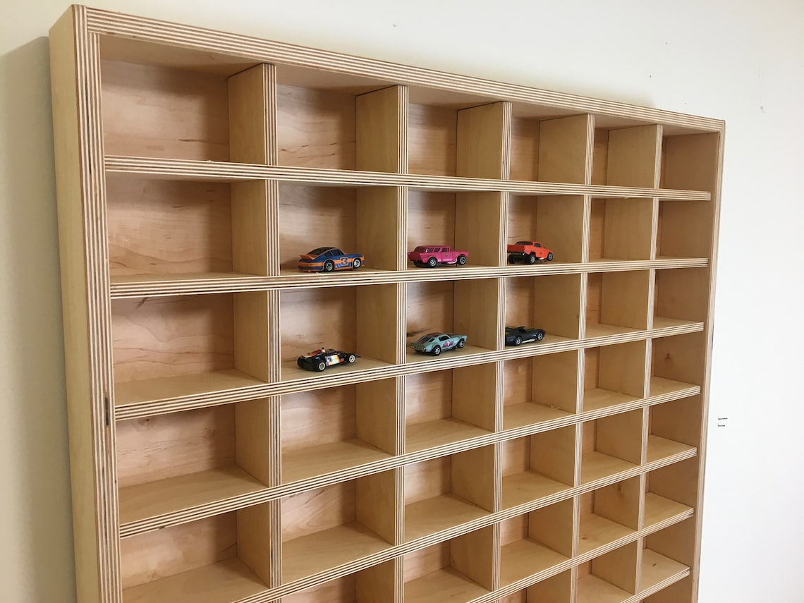 3ft X 4ft Cubby Display Hanging Shelf - 72 Cubby Grid for Displaying ...