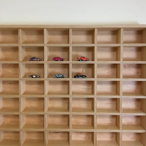 3ft X 4ft Cubby Display Hanging Shelf - 72 Cubby Grid for Displaying ...