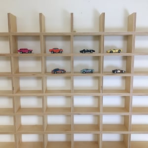 3ft X 4ft Cubby Display Hanging Shelf - 72 Cubby Grid for Displaying ...