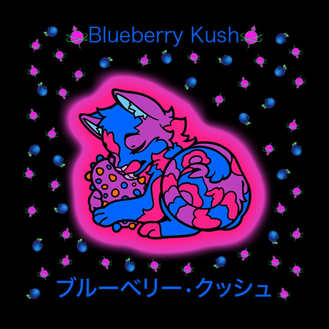 Blueberry Kitty Berry Pin - Etsy