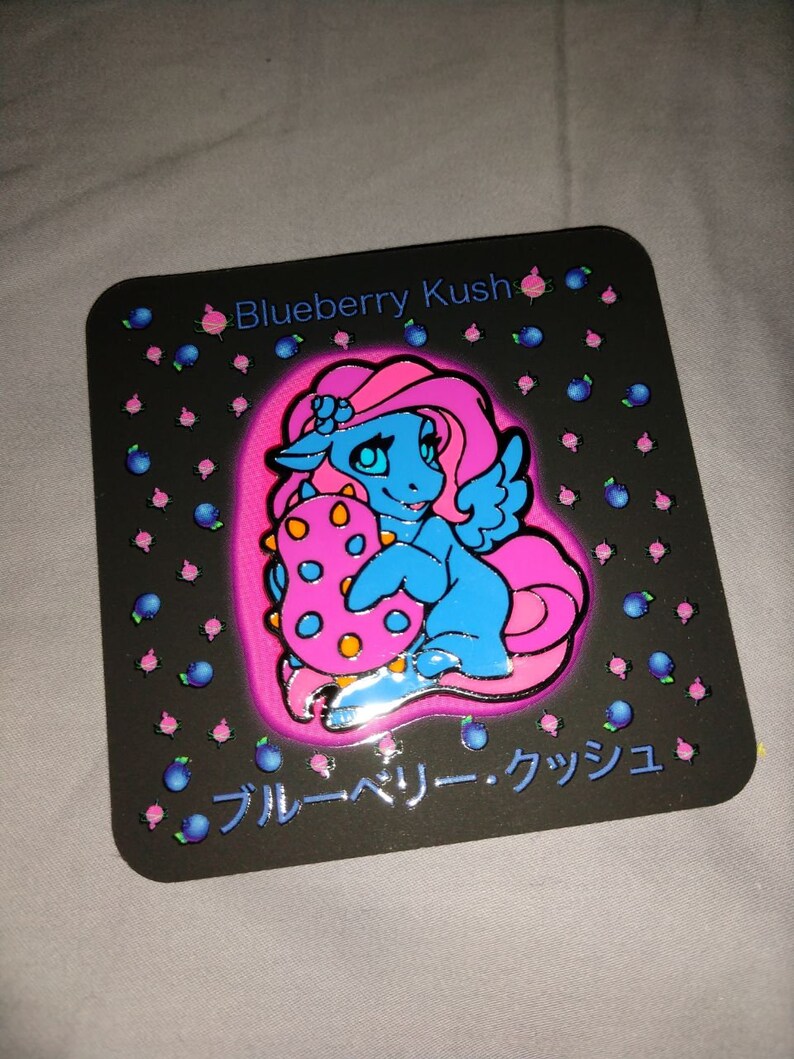 Blueberry Pony Pin - Etsy