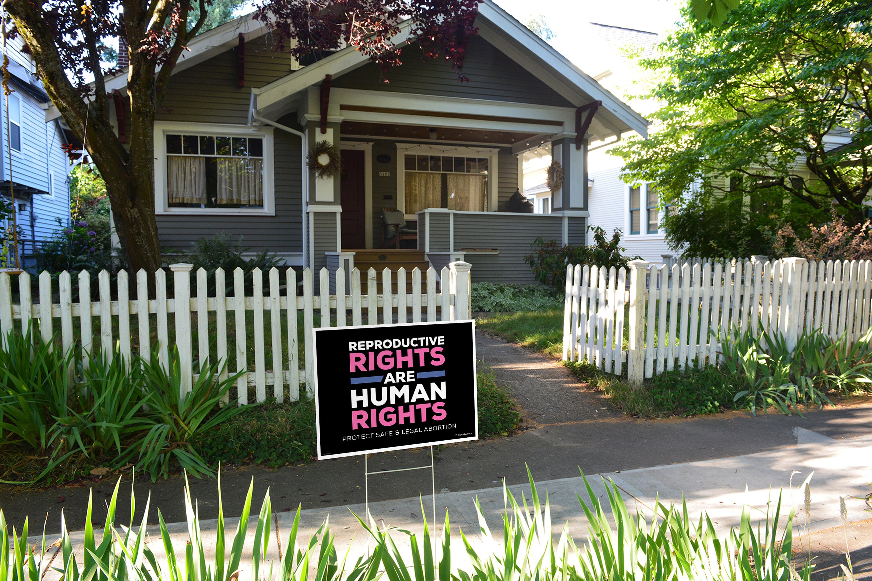Reproductive Rights Yard Sign // 2-sided // Women's Rights - Etsy