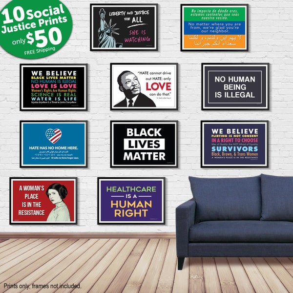 Social Justice Sign - Etsy