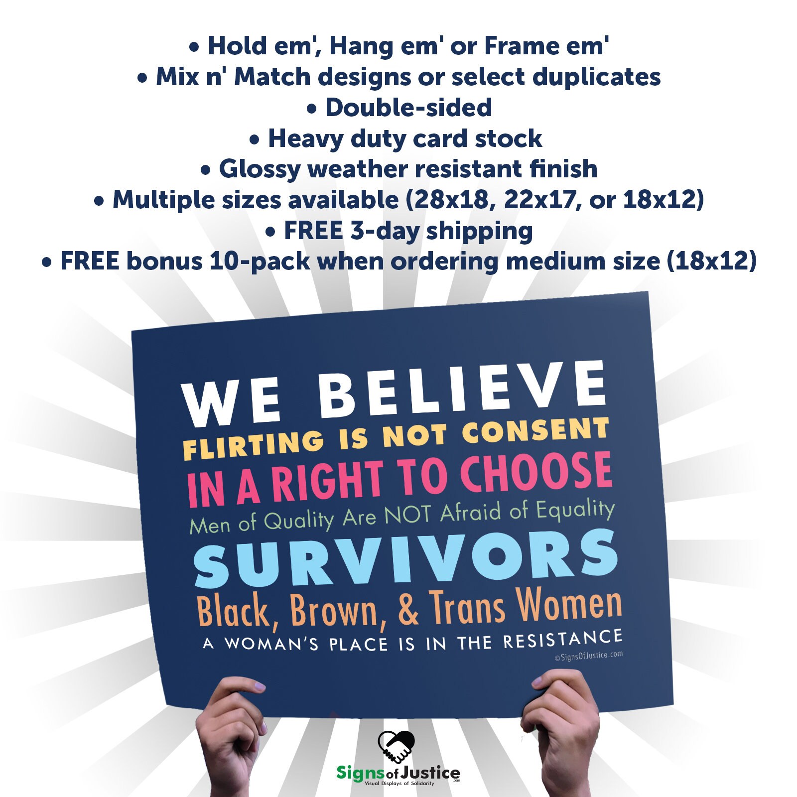 10 Pack of Social Justice Poster Prints Mix N' Match - Etsy