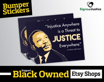 No Justice No Peace Bumper Sticker // 6x4.5 // Protective - Etsy