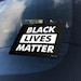 Black Lives Matter Bumper Sticker // 6x4.5 // Protective Gloss Layer ...
