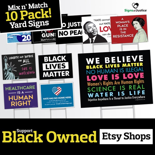 Black Owned Business Signs - Etsy