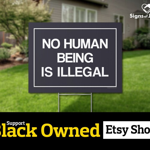 Martin Luther King Justice Yard Sign // 2-sided // Protest - Etsy