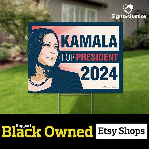 Kamala Signs for Yard - Etsy