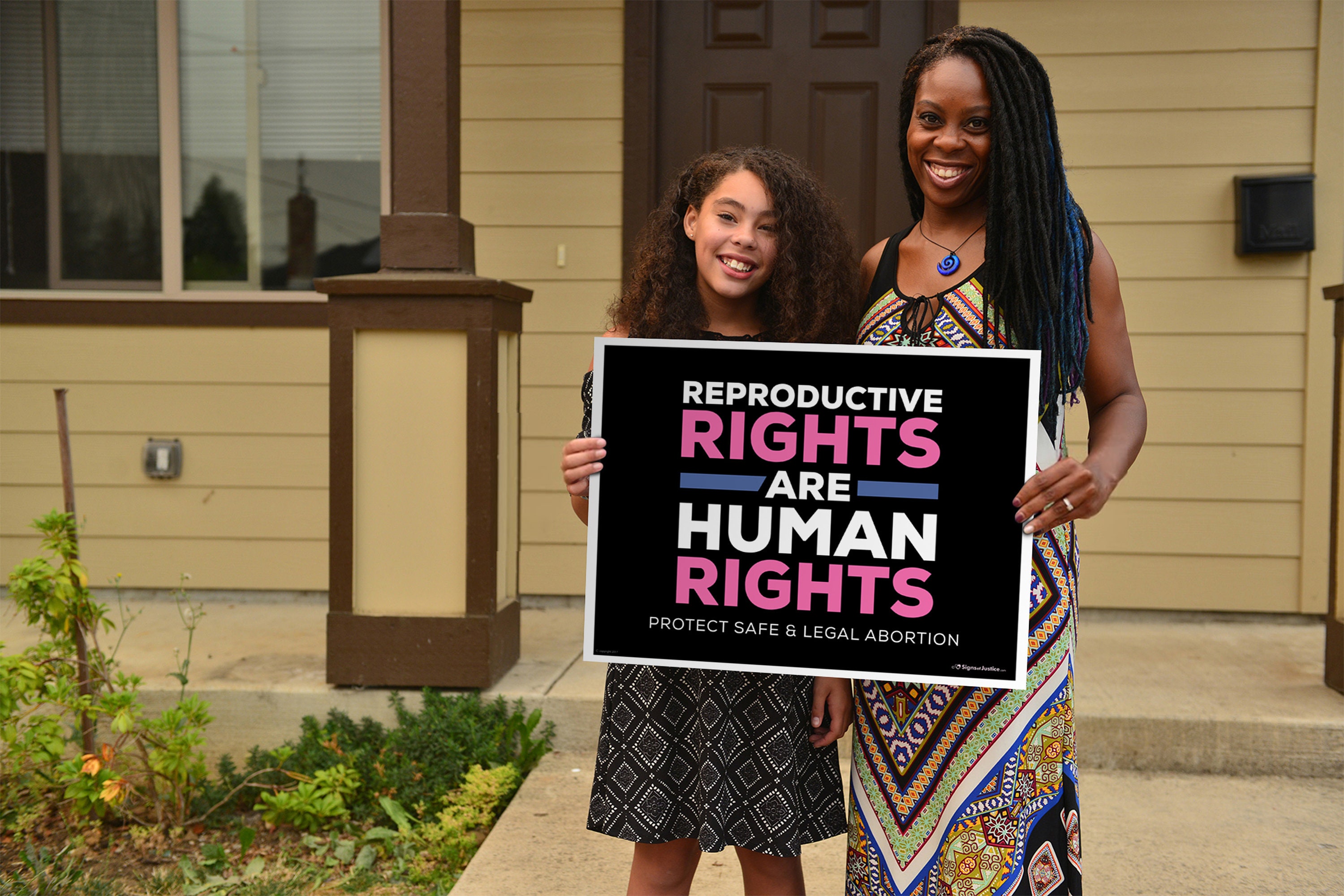 Reproductive Rights Yard Sign // 2-sided // Women's Rights - Etsy