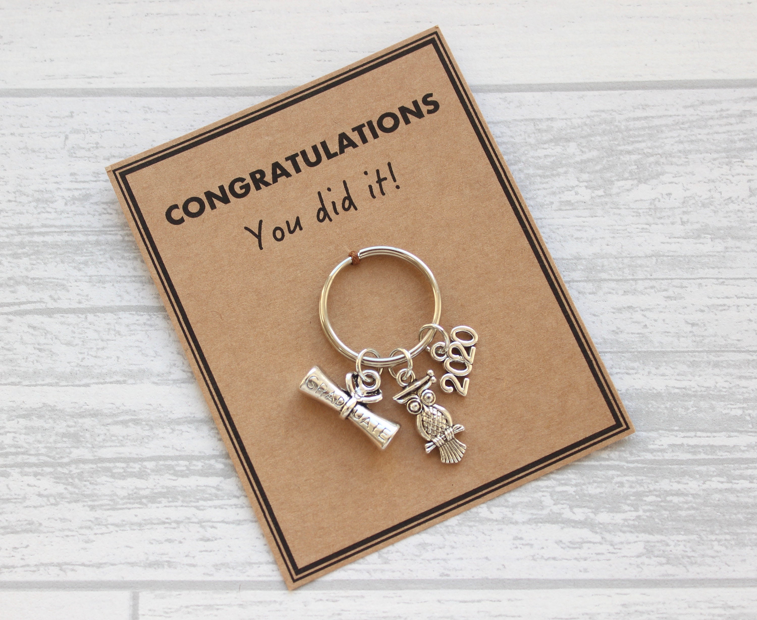 Graduation Gift Graduation Keyring Graduate Keychain 2019 | Etsy