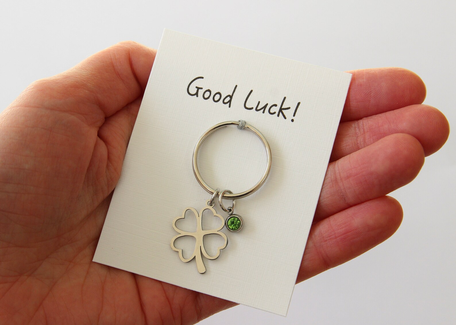 Good Luck Gift, Good Luck Keyring, Exam Gift, Leaving Gift - Etsy UK