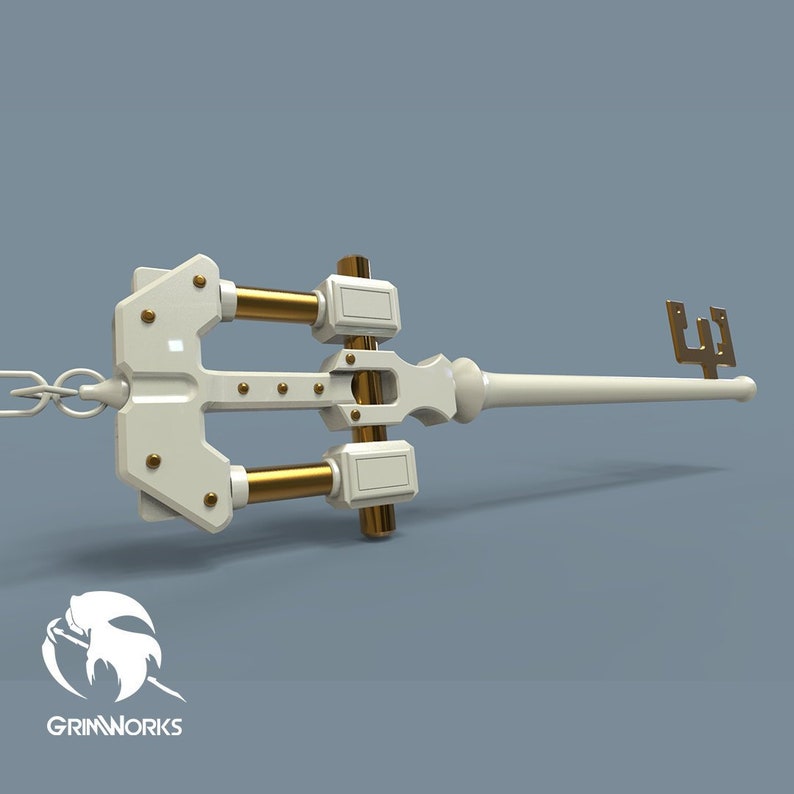 Master Defender keyblade Kingdom hearts keyblade 3d printed | Etsy